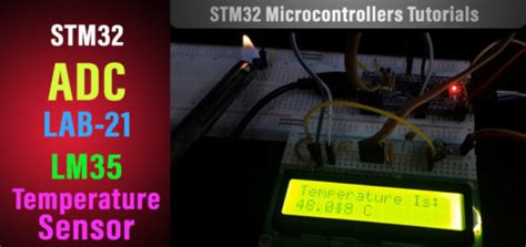 Stm32 Lm35 Temperature Sensor Example Lm35 With Stm32 Adc