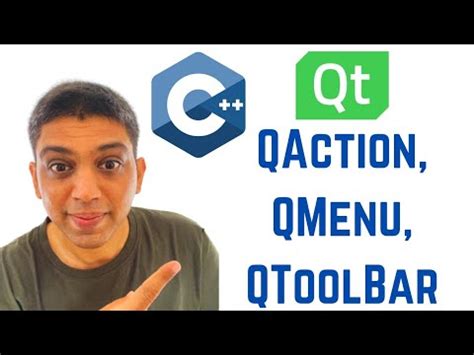 Qt Tutorials For Beginners QAction QMenu QToolBar YouTube