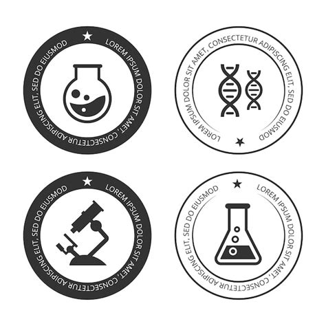 Science Labels Vectors And Illustrations For Free Download
