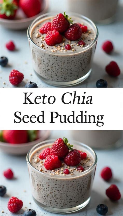 Keto Chia Seed Pudding Recipe Low Carb Dairy Free And Easy