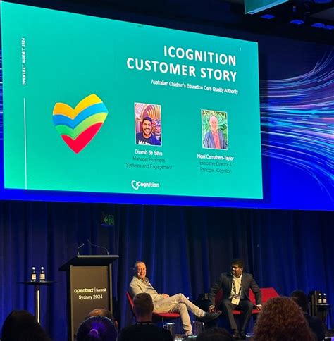 It Has Been A Great Day Today At The Opentext Summit In Sydney Nigel Carruthers Taylor