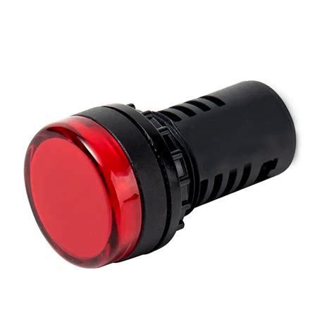 16mm 230v Ac Red Colour Panel Led Light Indicator Roboticsdna