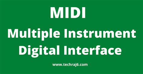 MIDI Full Form What Is The Full Form Of MIDI