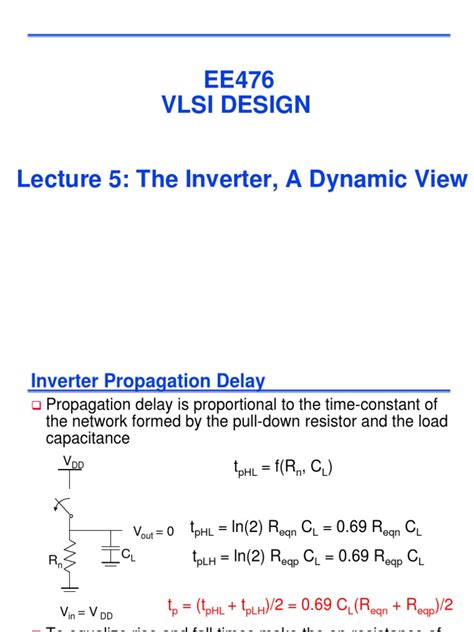 ee476 vlsi design cse477 l10 inverter dynamic 1 irwinandvijay psu