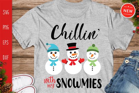 Chillin With My Snowmies Svg Snowmies Graphic By All About Svg