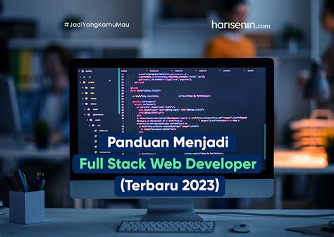 panduan menjadi full stack web developer terbaru 2025