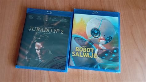 Robot salvaje y Jurado Nº 2 en Blu-Ray - Más Cine