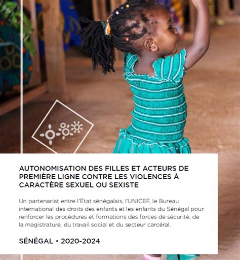 Brochure projet d autonomisation des filles et acteurs de première