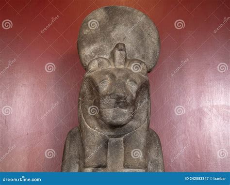 Sekhmet Egyptian Lion God Statue Editorial Photography Image Of