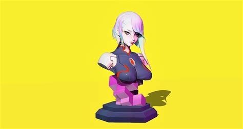 Lucy Cyberpunk Edgerunners 3d Model 3d Printable Cgtrader