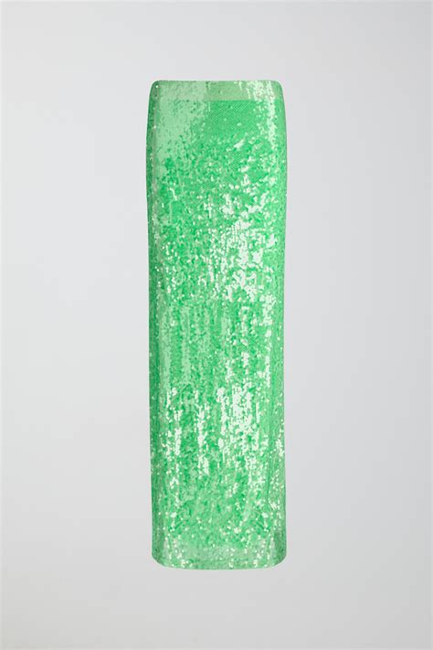Sequin Maxi Skirt Gina Tricot