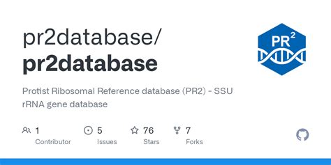 Github Pr2databasepr2database Protist Ribosomal Reference Database