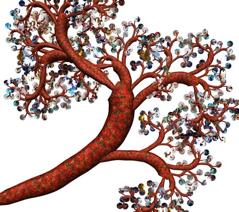 Branching Fractal Sketches Spontaneous Fantasia
