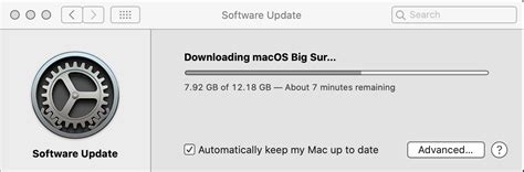 Macos Big Sur Installation Failed An Error Occurred While Installing The Selected Updates