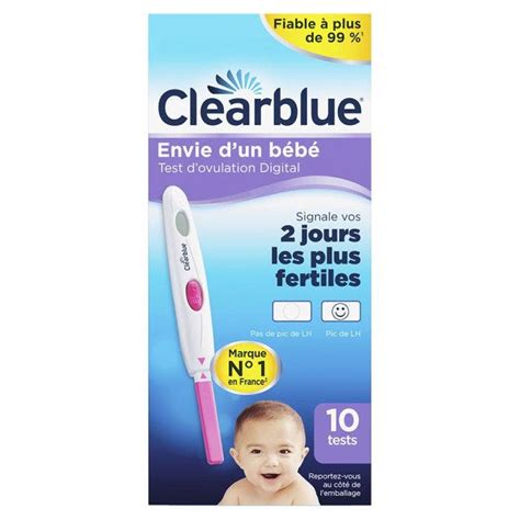 Clearblue Digital Ovulation Test 10 Refills 10 Tests Clear Blue