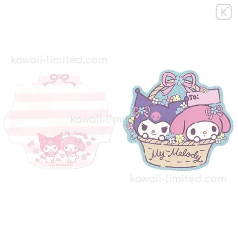 Sanrio Letter Set My Melody And Kuromi Kawaii Limited