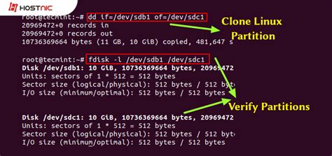 Cara Cloning Partisi Atau Hardisk Di OS Linux Hostnic Id