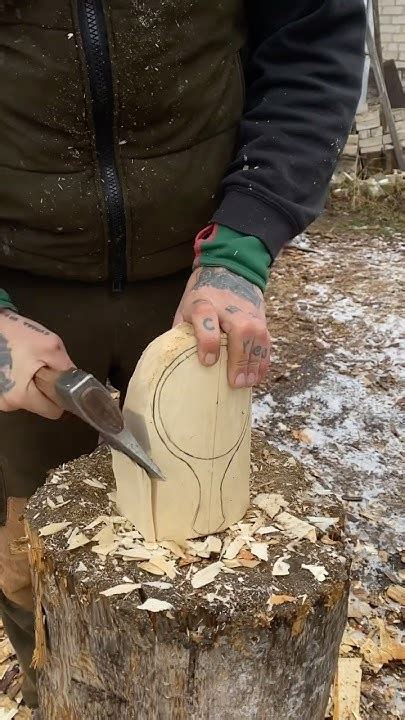 Кукса из берёзы Woodcarving Carving Kuksacarving Kuksa