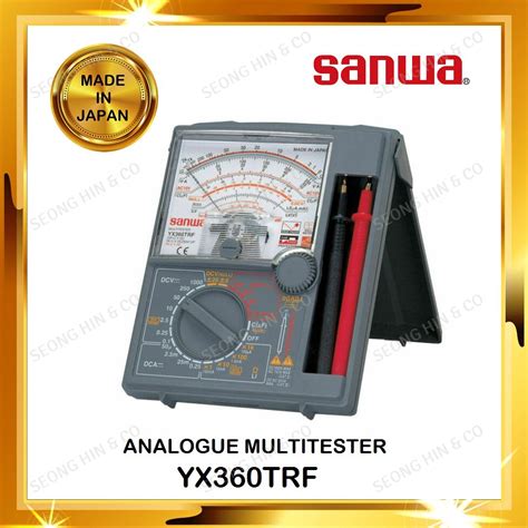 Sanwa Yx360trf Analogue Multitester Multimeter Original Made In Japan