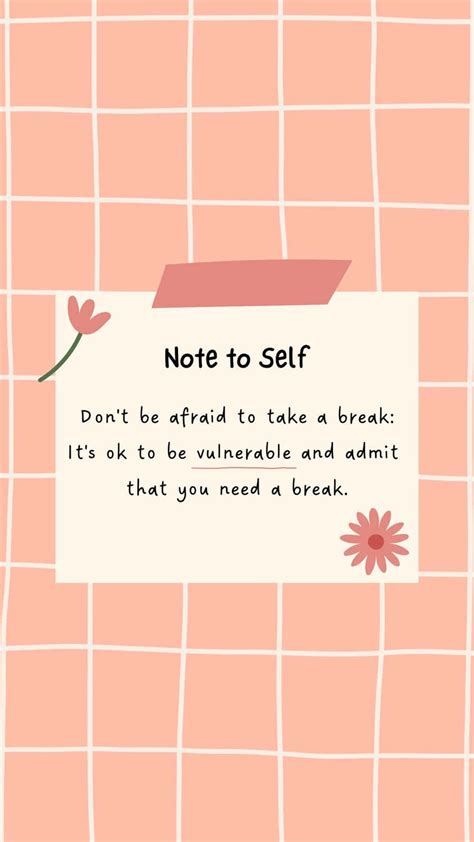 Download Vulnerable Note To Self Phone Wallpaper Wallpapers Com