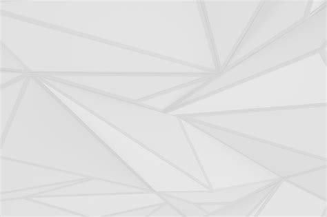 Premium Photo White Minimal Geometry Background