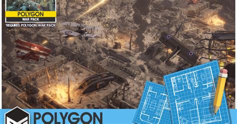 Free Polygon War Map Wwi Low Poly 3d Art By Synty Freedom Club