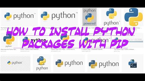 How To Install Python Packages With Pip YouTube