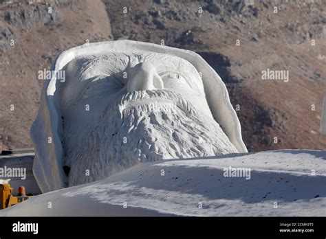 Charbel Statue Lebanon Faraya Lebanon Hi Res Stock Photography And