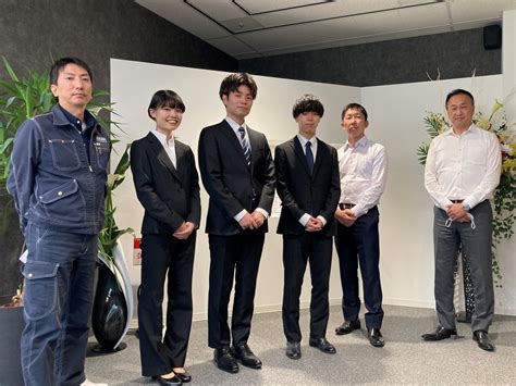 2023年入社の内定式を執り行いました ひかり建設