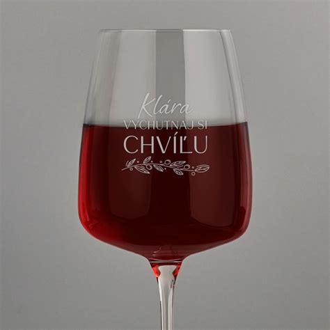 Vychutnaj si chvíľu Veľký pohár na víno 600 ml MyGift sk