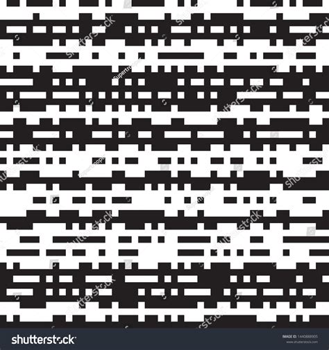 Bit Row Pixel Background Network Stock Vector Royalty Free