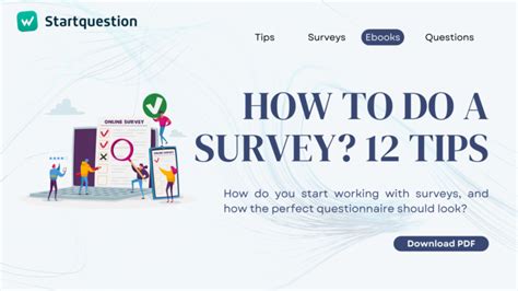 How To Do A Survey 12 Practical Steps [free Pdf] Startquestion Create Online Survey And Forms