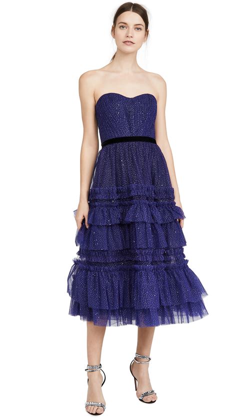 Marchesa Notte Strapless Tulle Gown 70 Off Sale Coshio Online Shop