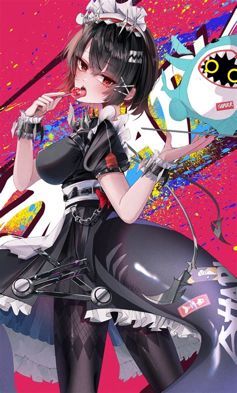 Ellen Joe And Sharkboo Zenless Zone Zero Drawn By Teca Ryeol Danbooru