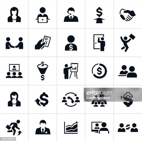 2985 Sales Associate Icon High Res Illustrations Getty Images