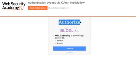 Oauth Authentication Portswigger Cyberiumx