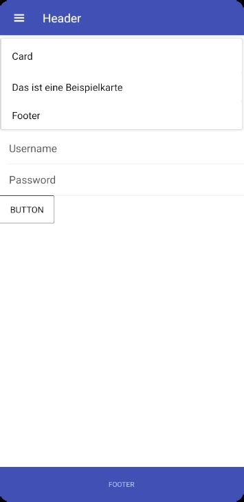 React Native Native Base Erste Screens
