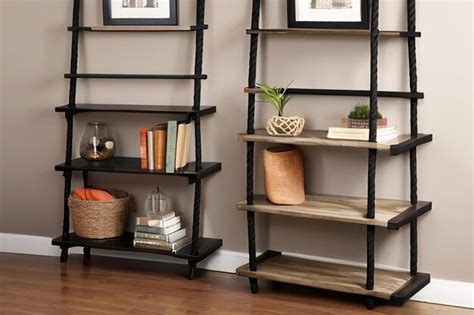 Premium Photo Diy Rope Ladder Bookshelf