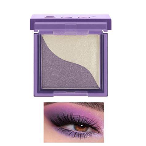 Jhbxhhd Clearance Color Fusion Eyeshadow Palette Glazed Light Two Color Lazy Eye Shadow Plate