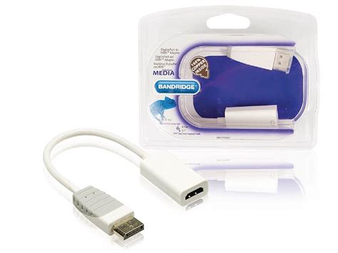 Bandridge Displayport Naar Hdmi Adapter