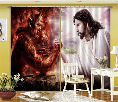 Jesus Vs Devil Arm Wrestle