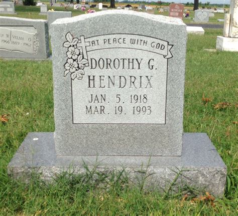 Dorothy Gaines East Hendrix 1918 1993 Find A Grave Memorial
