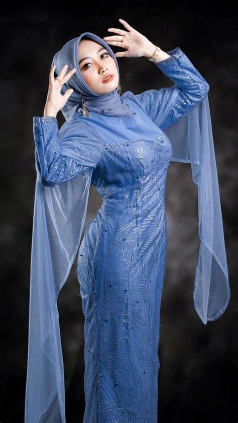 Aidasyfl Wanita Berlekuk Model Pakaian Hijab Gaya Hijab