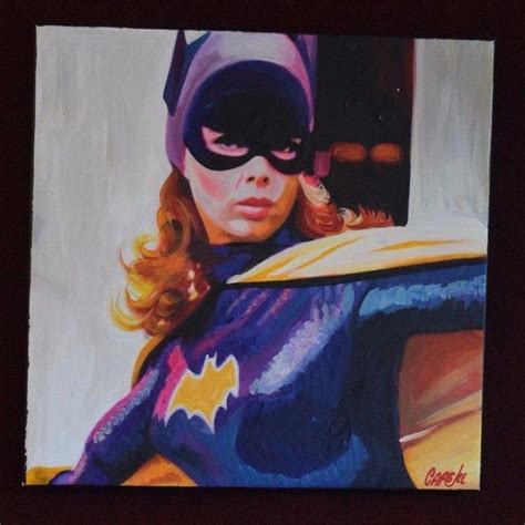 Batgirl Batman Tv Series 18x18 Pop Art Painting Cargill 1829006797