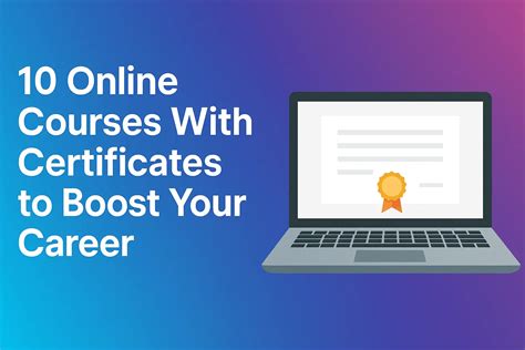 10 Online Courses With Certificates To Boost Your Career Mehai Tech