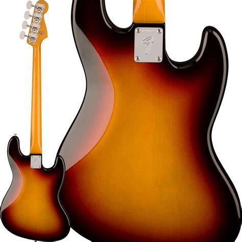 Fender Usa American Vintage Ii 1966 Jazz Bass Left Hand 3 Color