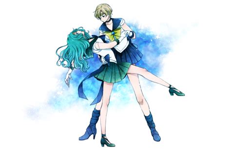 Tenou Haruka Kaiou Michiru Sailor Uranus And Sailor Neptune