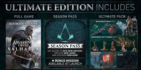 Assassins Creed Valhalla All Pre Order Bonuses And Special Editions