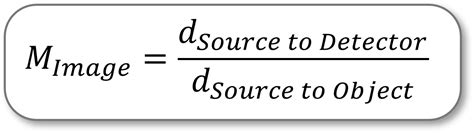 Operational Tips X Ray Coverage And Magnification Formulas And