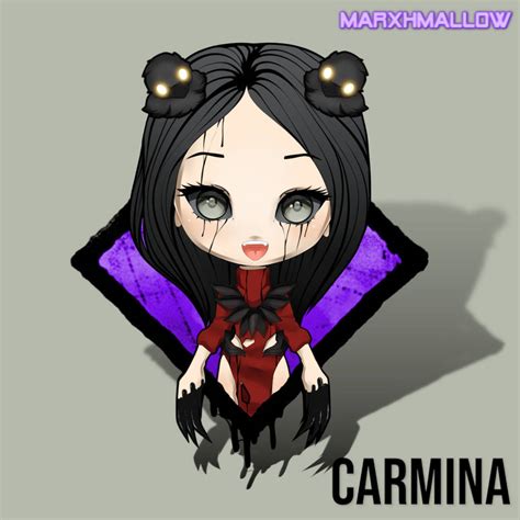 Chibi Carmina Mora Aka The Artist By Marxhmallow On Deviantart